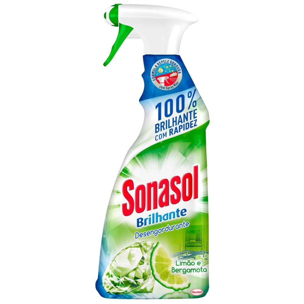 Higiene e Limpeza – Tira Gorduras Brilhante Sonasol 500mL – Até ti ...