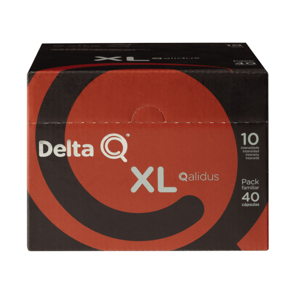 Cápsulas de Café Delta Q Qalidus XL 40 Cápsulas