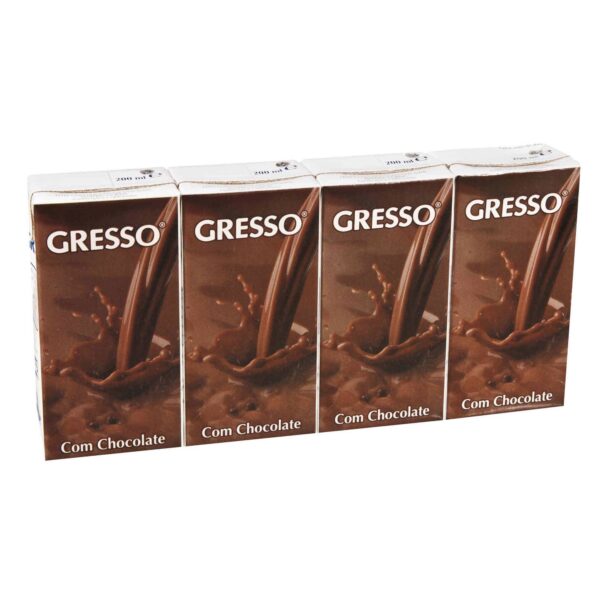 Leite Chocolate Gresso 4x200mL | Até ti – onde estiveres