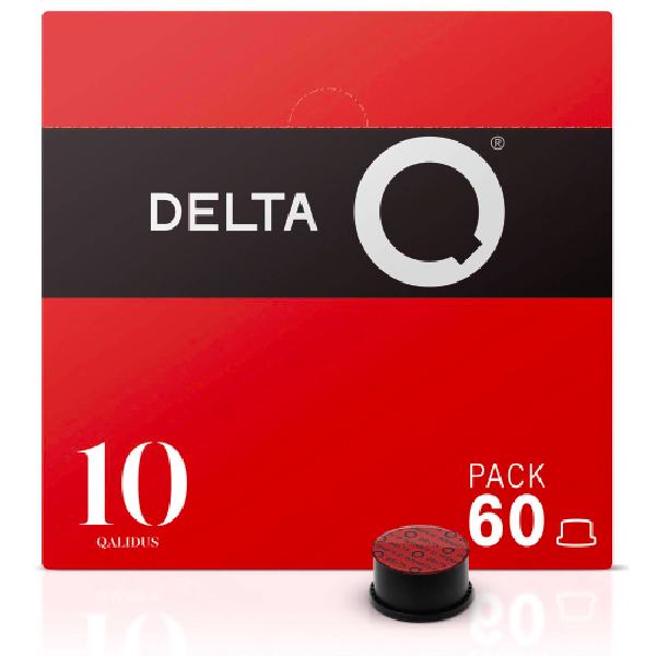 Café Qalidus Int 10 emb. 60 Cápsulas Delta Q
