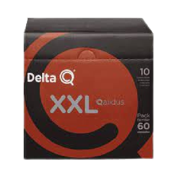 Cápsulas de Café Delta Q Qalidus XXL 60 cápsulas