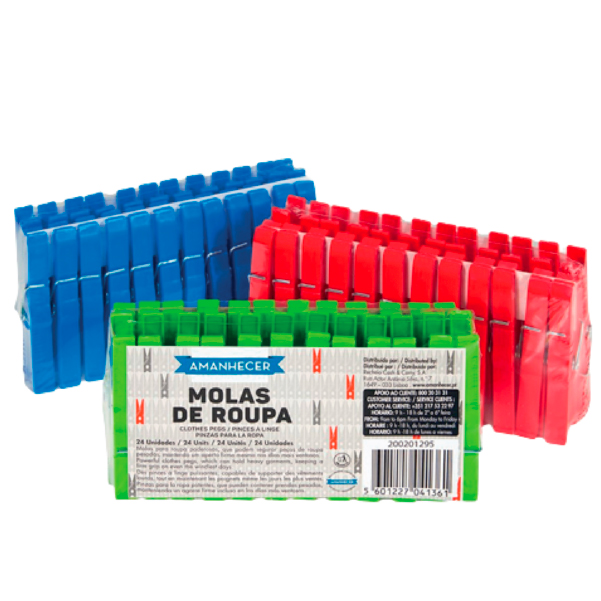 Molas de Roupa 24un Amanhecer | Até ti - onde estiveres